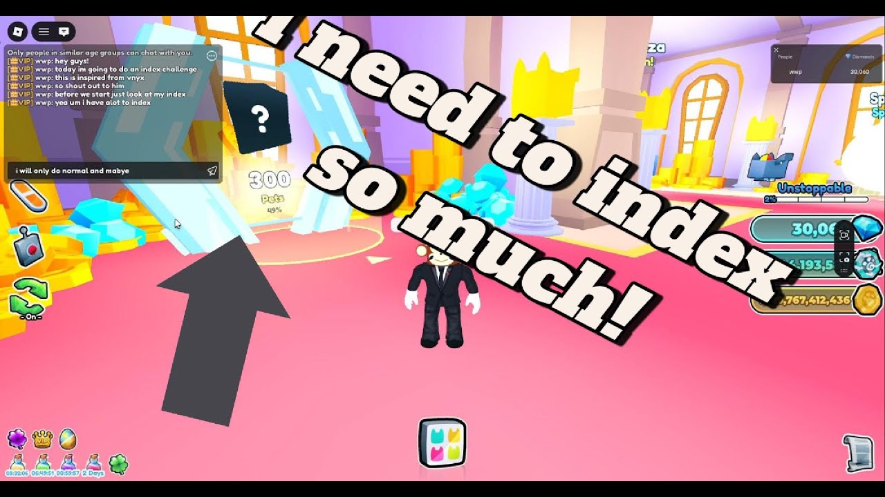 trying to index every pet in pet sim enhanced! part 1 - YouTube