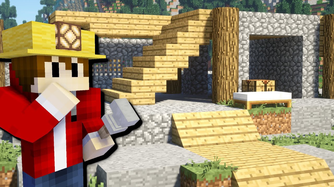 Haus Bauen in Minecraft | Let's Play Minecraft aber mit Mods [E005 ...