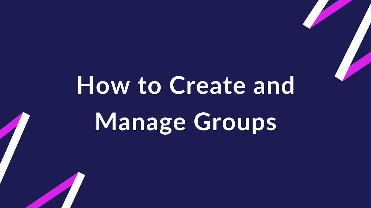 How to Create and Manage Groups | Mixmax - YouTube