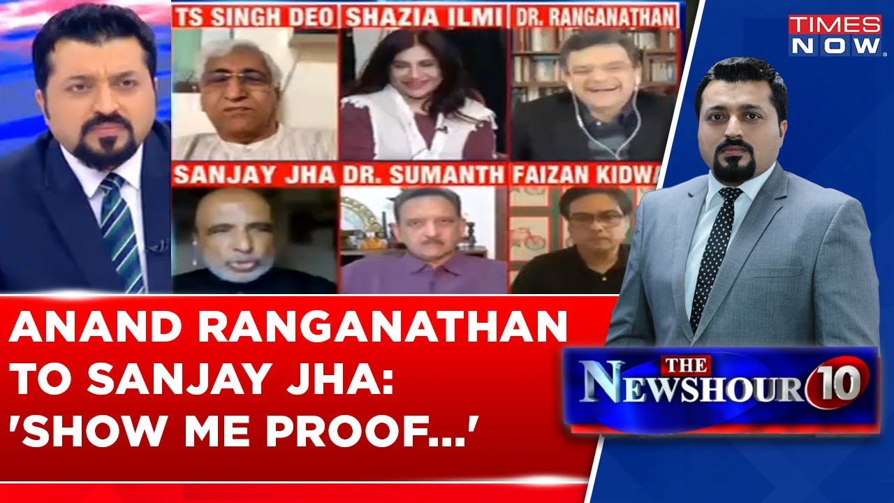 Anand Ranganathan's Logics Leave Others Short Of Words, Sanjay Jha ...