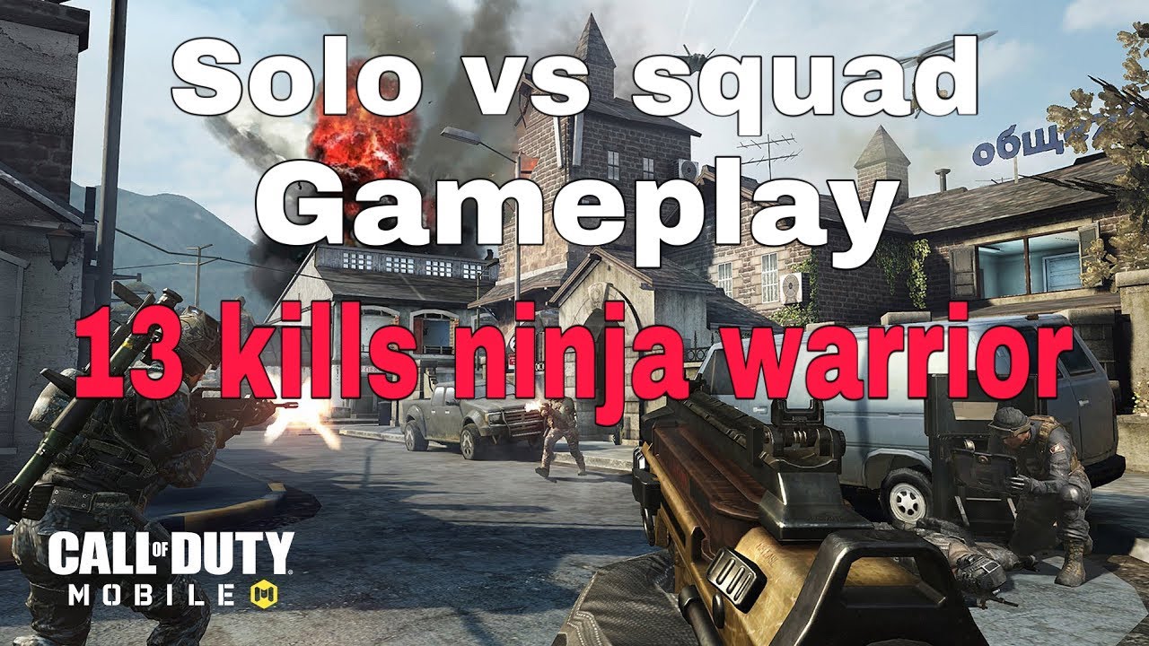 Cod mobile gameplay! 13 kills ninja warrior/ AhmaMonster highlight ...