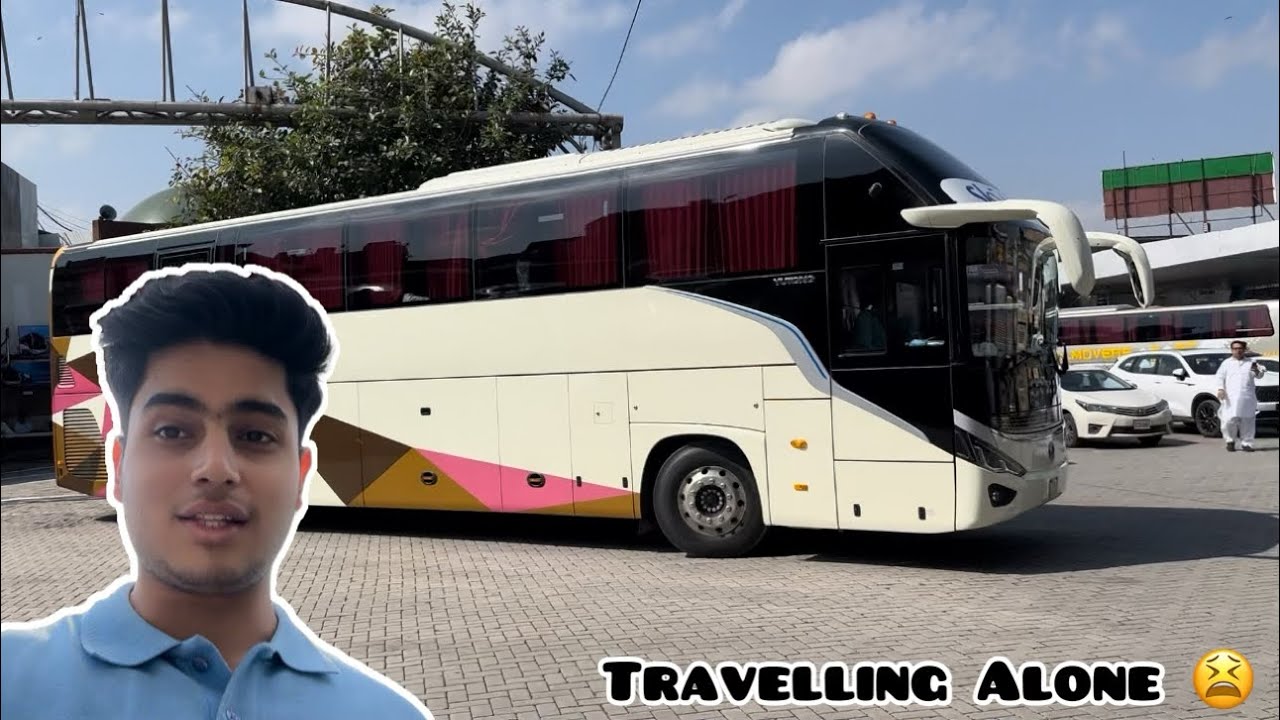 Travelling Alone for the first time on bus 😕/Busniess class experience ...