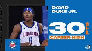 David Duke Jr. Drops Career-High 30 Points vs. Cleveland Charge by @NBA ...