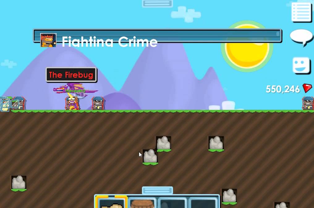 Growtopia VS The Firebug - YouTube