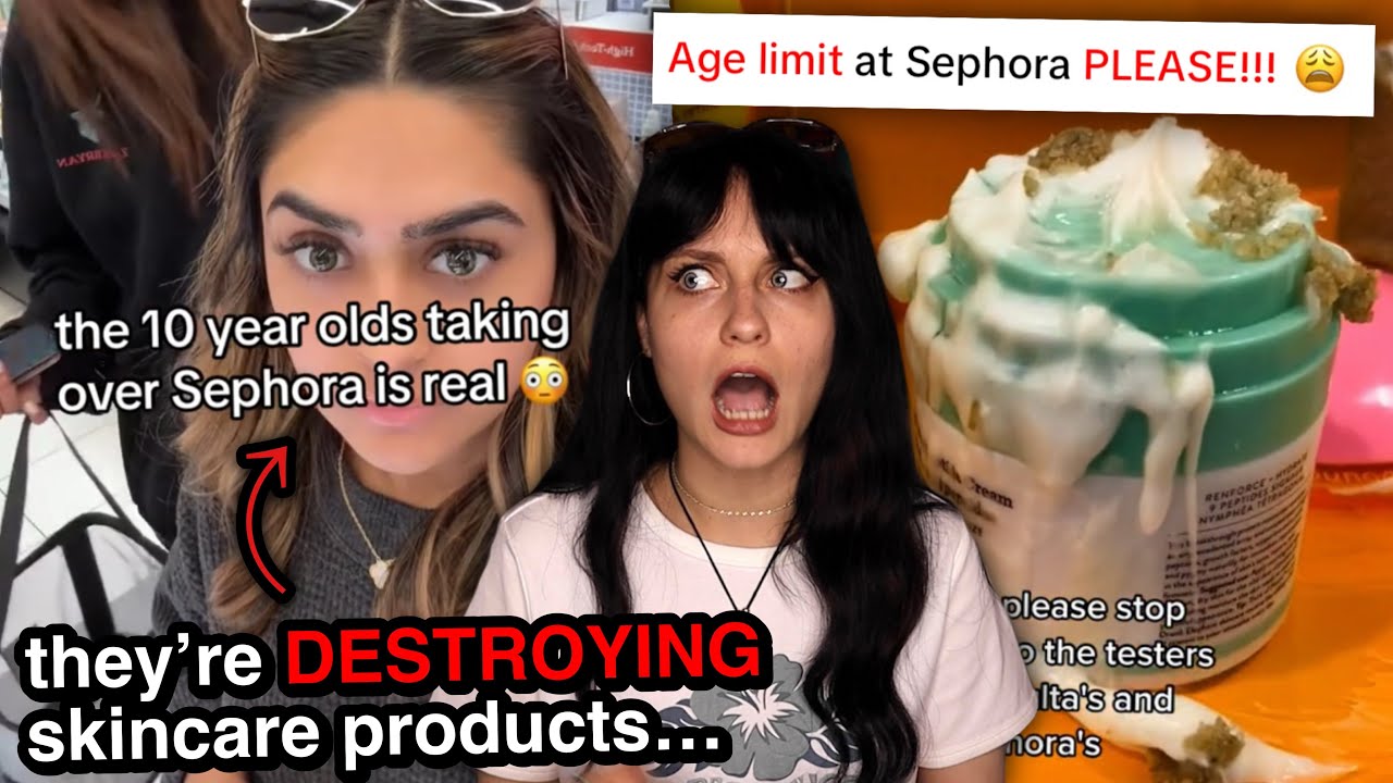 The 'Sephora Kids' Need To Be STOPPED... - YouTube