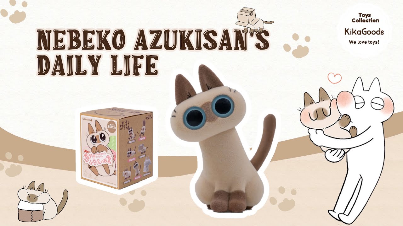 Nobeko Azukisan's Daily Life Blind Box - YouTube