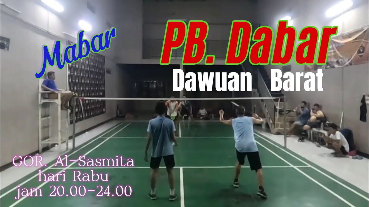 Mabar Badminton PB. Dabar - YouTube
