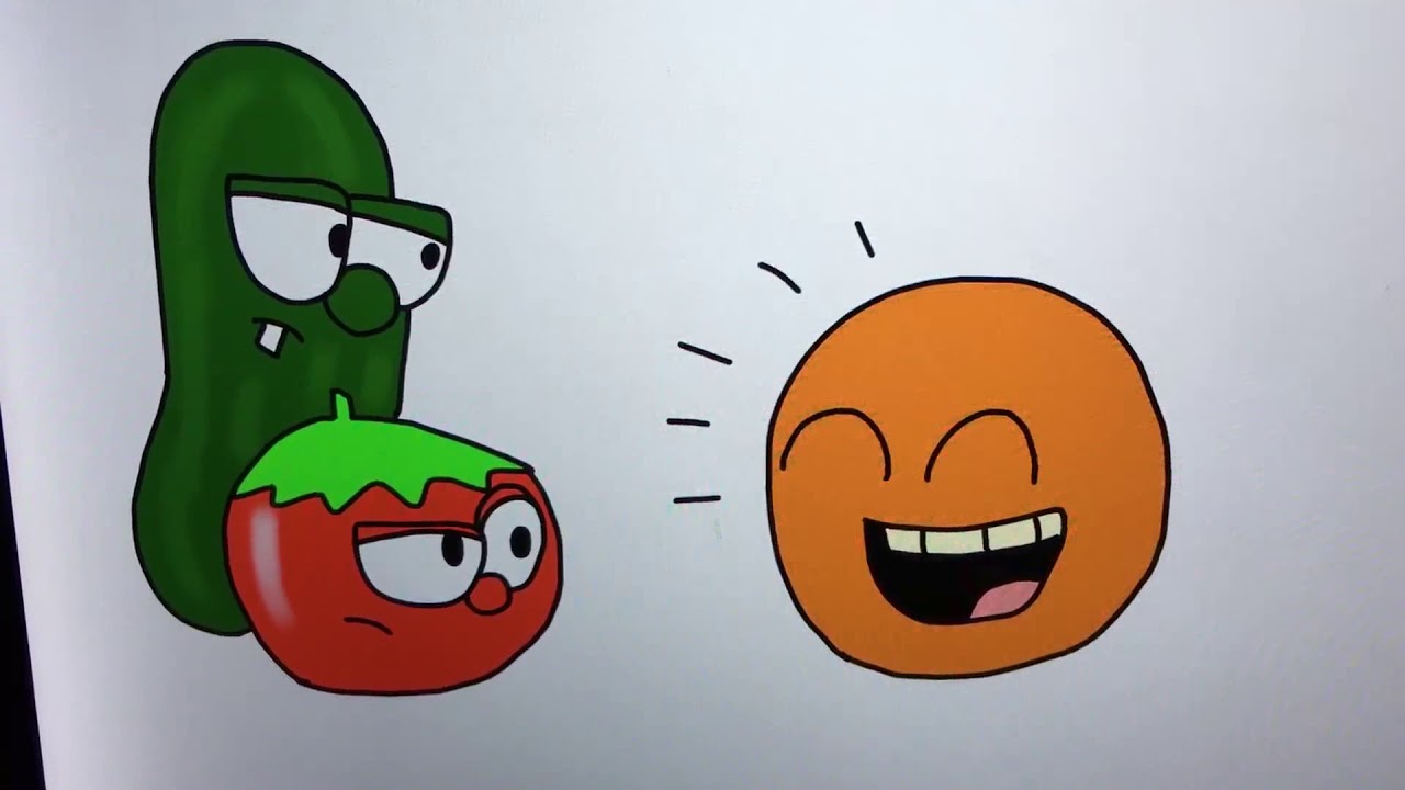 Bob and Larry meets the annoying orange - YouTube