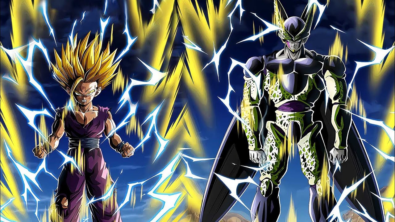 LR SSJ2 GOHAN VS CELL | DOKKAN RED ZONE 究極紅色區域 - YouTube