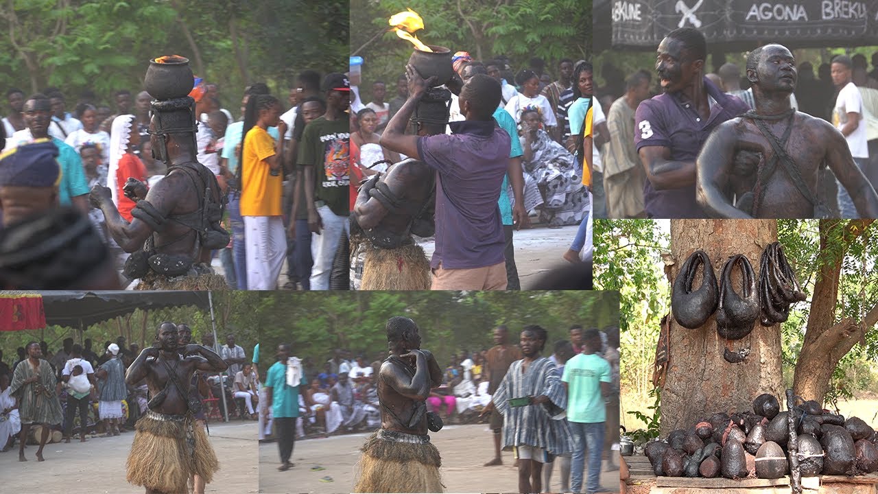 Wow 😱 you need to watch this Bredi Krufie Yam Festival…. - YouTube