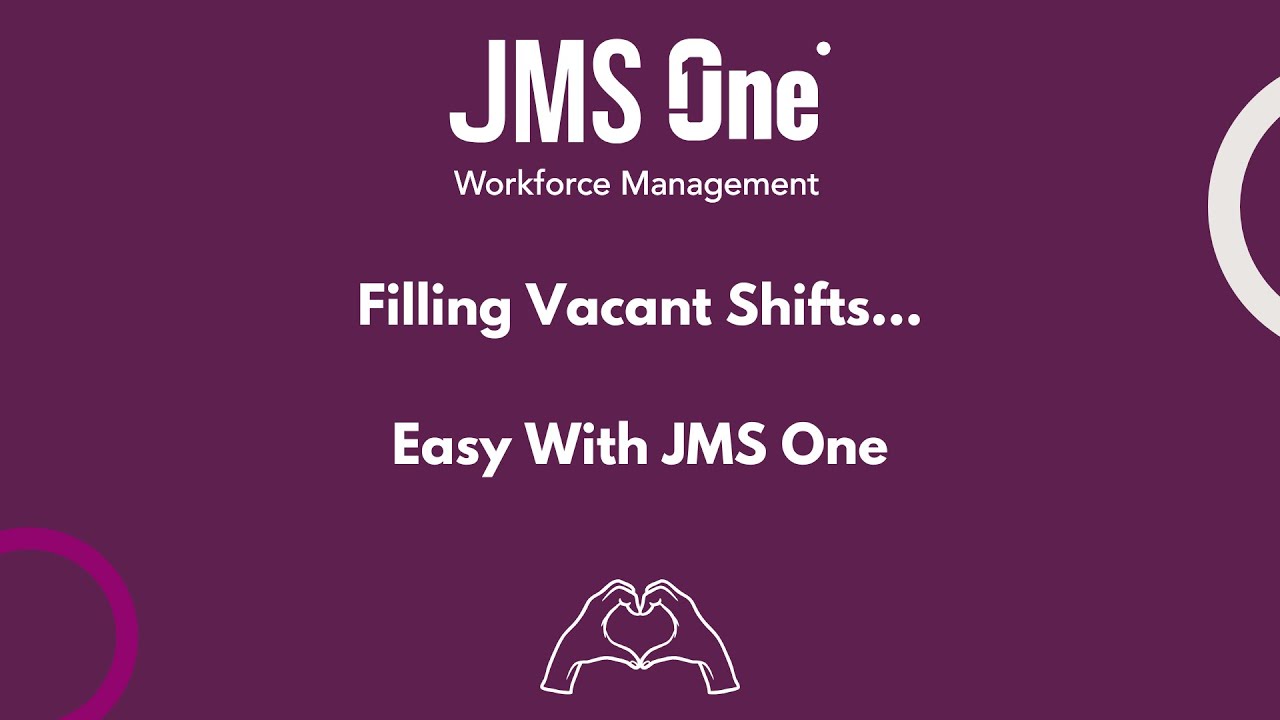 Effortless Shift Cover with JMS One | Instant Rota Management for Care Homes - YouTube