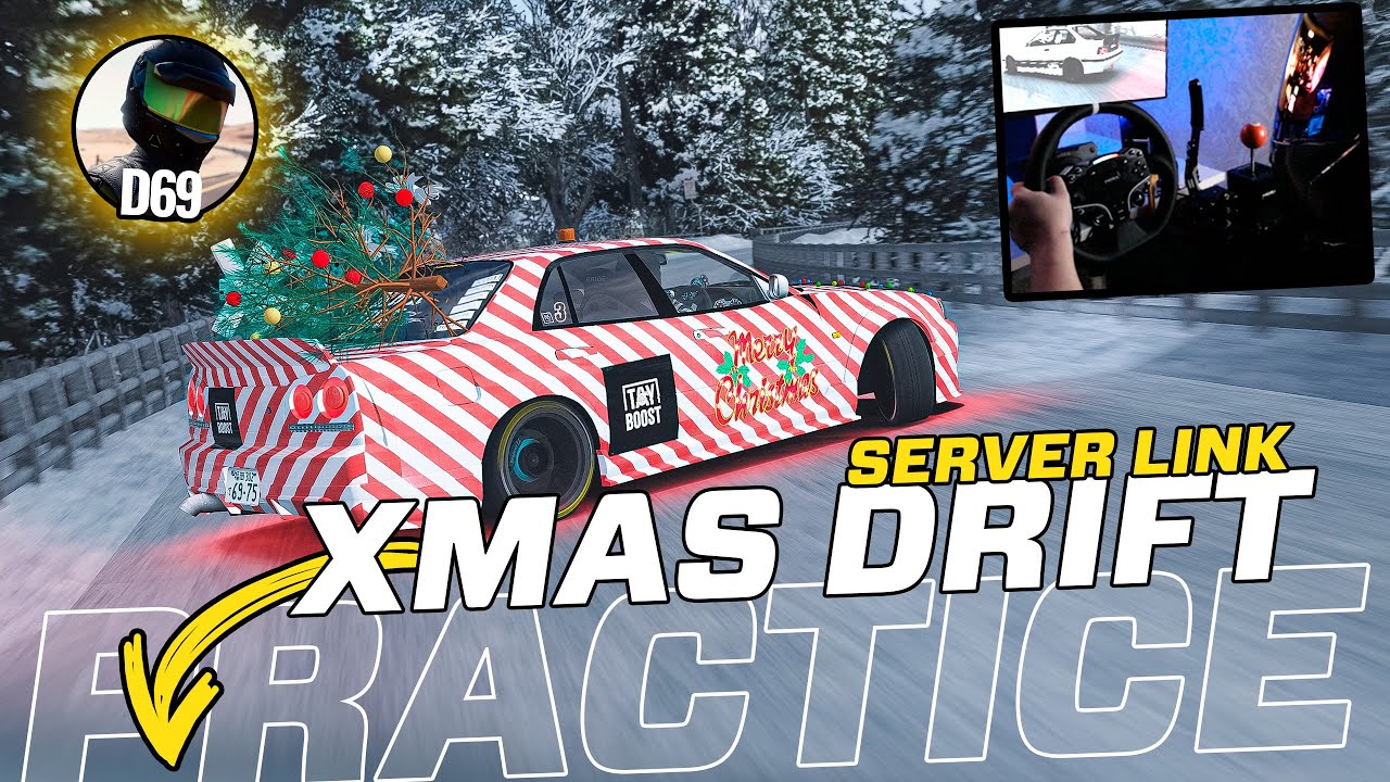 ️ LiveStream Christmas drift online in Assetto Corsa - YouTube
