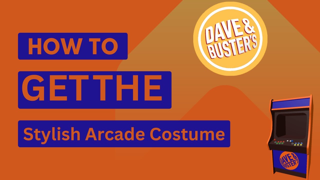 Free Item: Stylish Arcade Costume (Dave and Busters Event) - YouTube