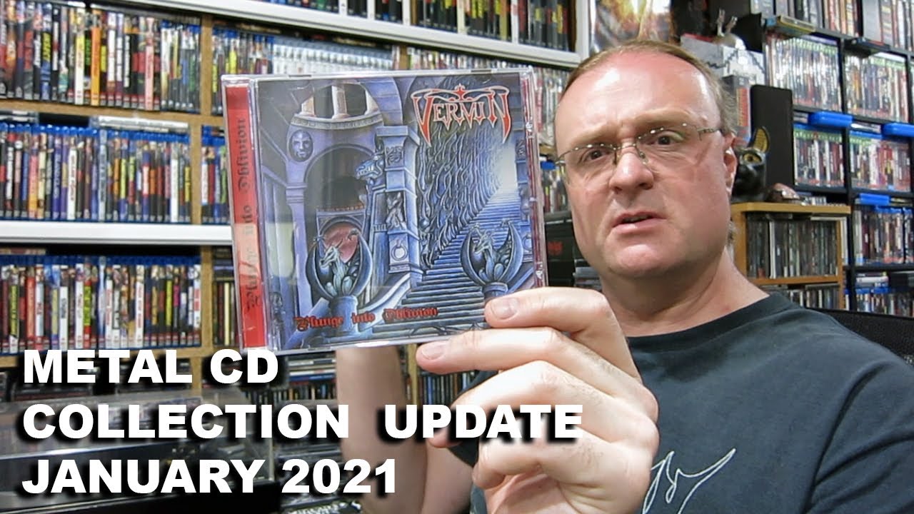 METAL CD Collection Update - January 2021 - YouTube