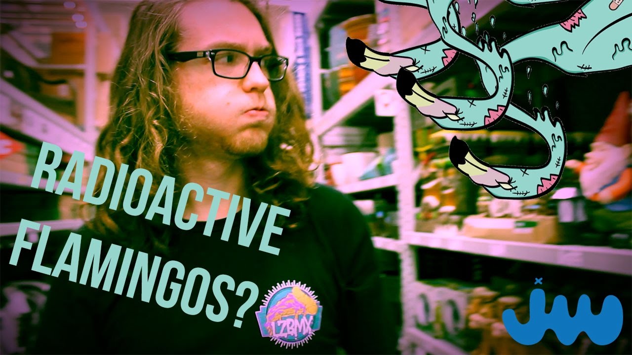 RADIOACTIVE FLAMINGOS? + ILLUSTRATION - YouTube