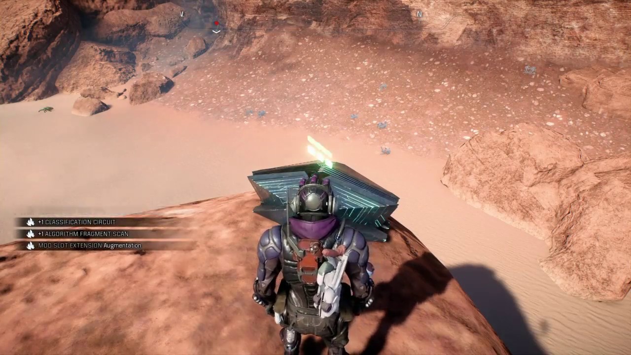 Mass Effect Andromeda - Difficult Hidden Cache on Eos - YouTube