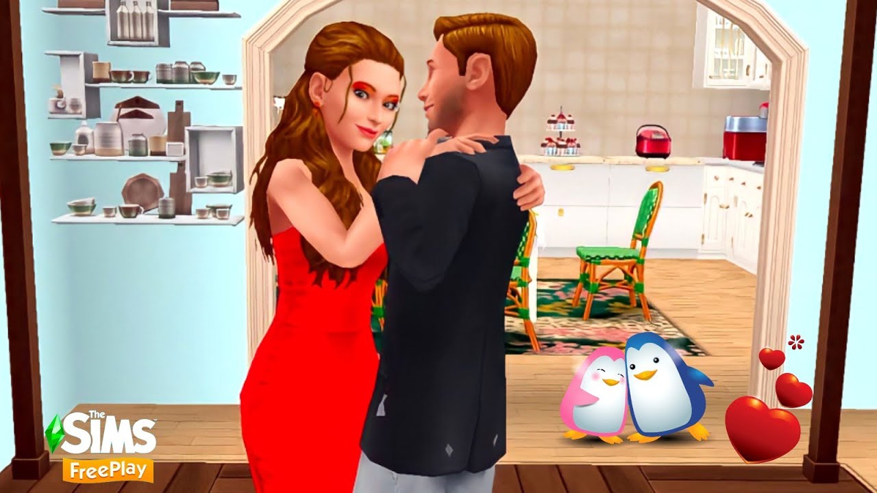 Simsfreeplay - Sims Love Story | My Very First AR Mode Video |Valentine ...