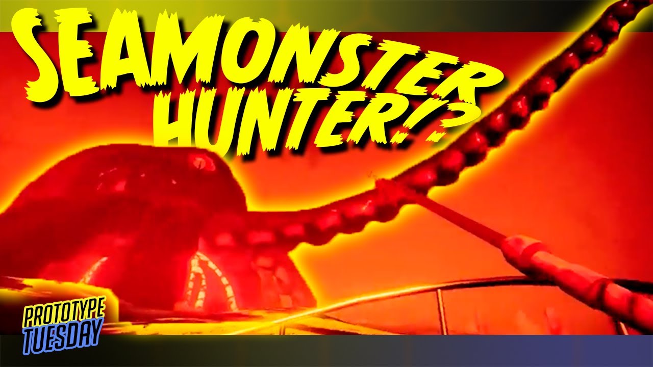A Sea Monster Hunting game!? Yes please! RAFT/Monster Hunter/Sea of ...