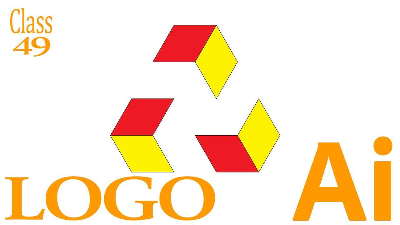 How to create a logo by polygon tool in Adobe Illustrator CC 2022 ...