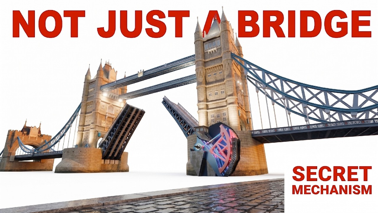 The 130-Year-Old Secret That Lifts London's Tower Bridge - YouTube