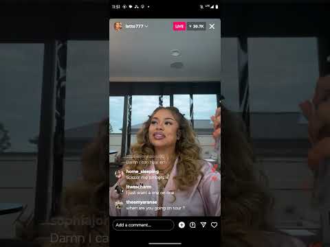 Latto on IG live about dissing Ice Spice 2-9-24 - YouTube