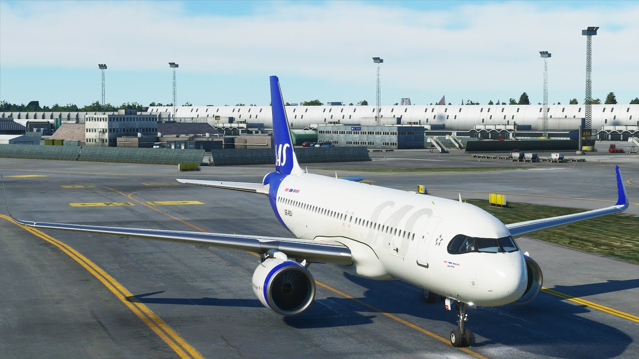 Flight Simulator 2020 | SAS A320neo from Copenhagen to Amsterdam in 4K ...