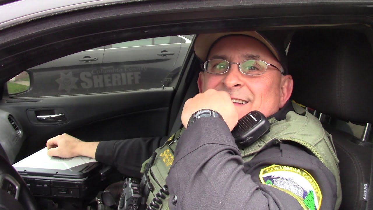 My final radio call as a reserve law enforcement officer - YouTube
