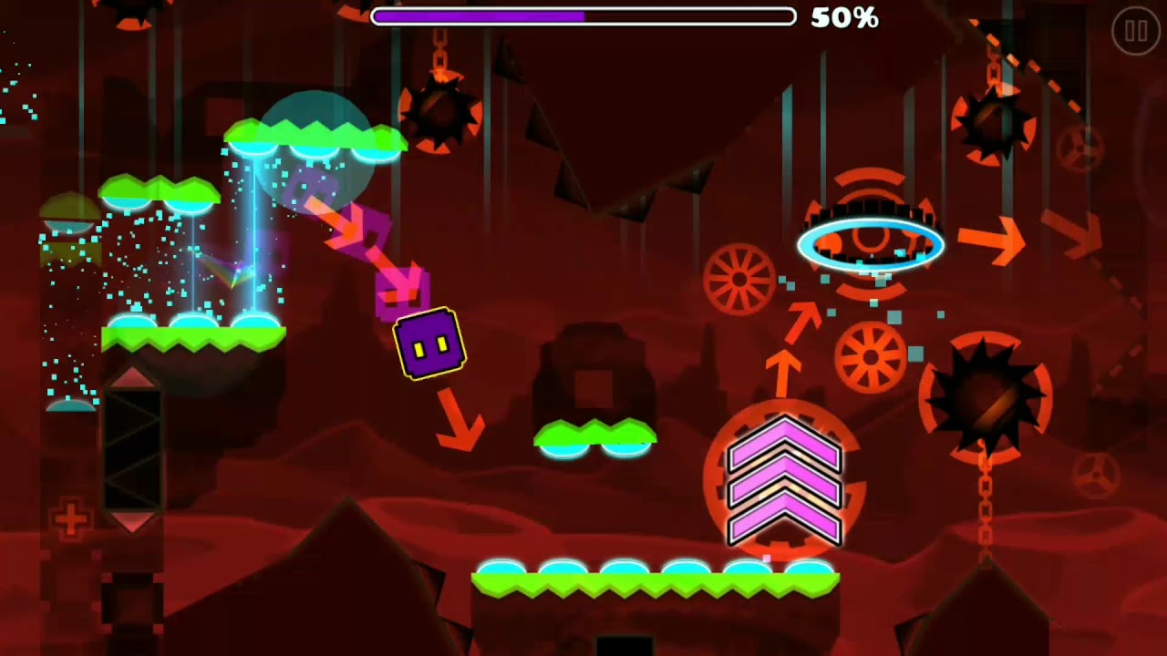 Geometry Dash - Slam (3 coins) by Rafer - Mobile - YouTube