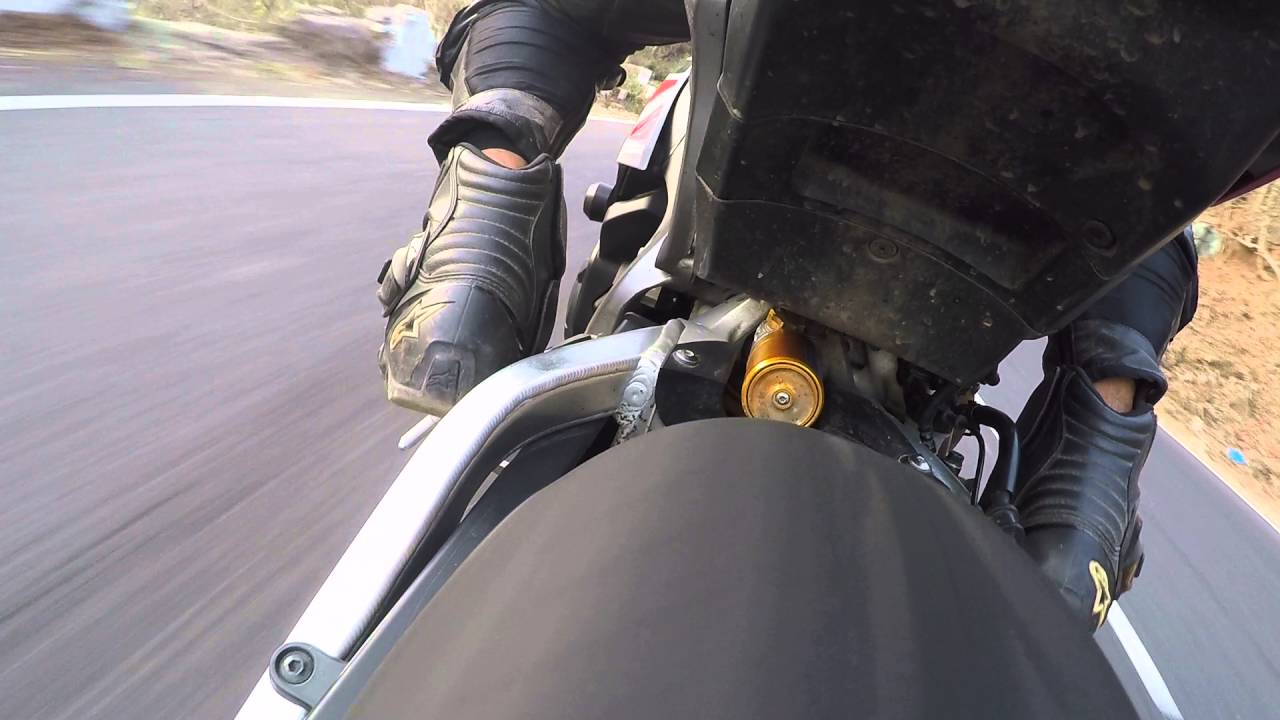 CBR1000RRSP knee down waghoba ghat. - YouTube