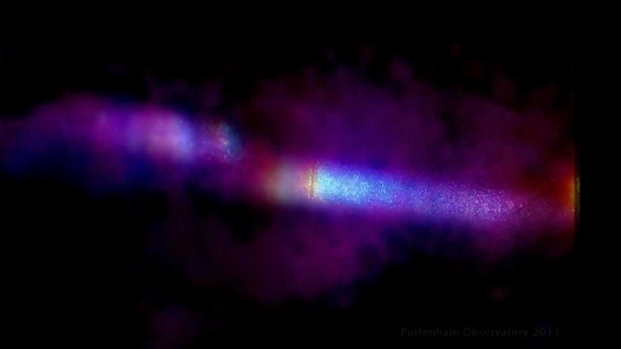 #23 Peculiar Glowing Galaxy UGC 6697 'The Trout and Bait' in Abell 1367 ...