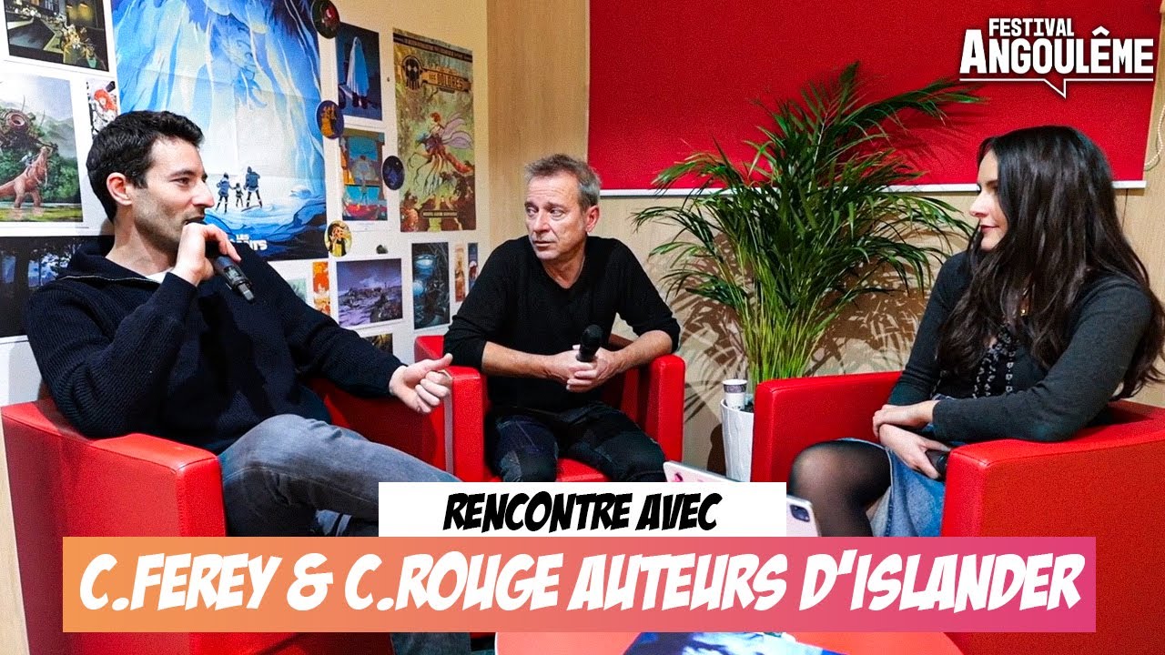 RENCONTRE AVEC CARYL FÉREY ET CORENTIN ROUGE, AUTEURS DE ISLANDER - YouTube