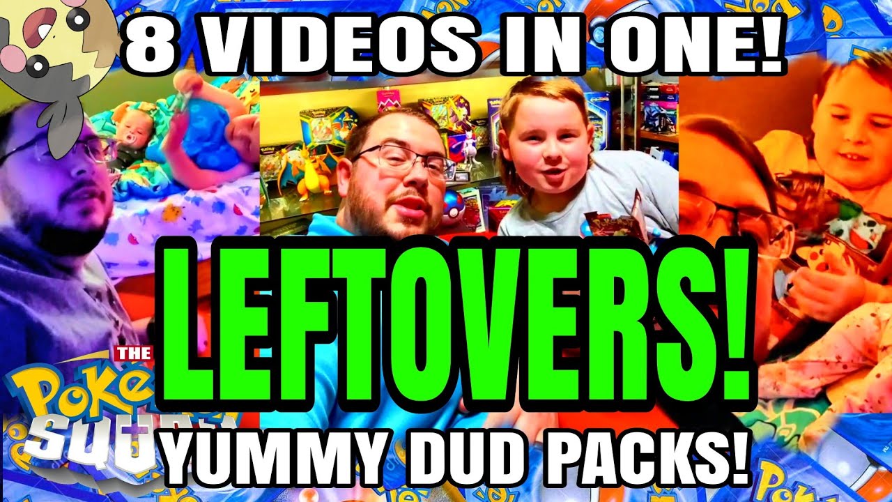 LEFTOVERS! Everyone's Favorite! Pokémon Card Openings! Funny! - YouTube