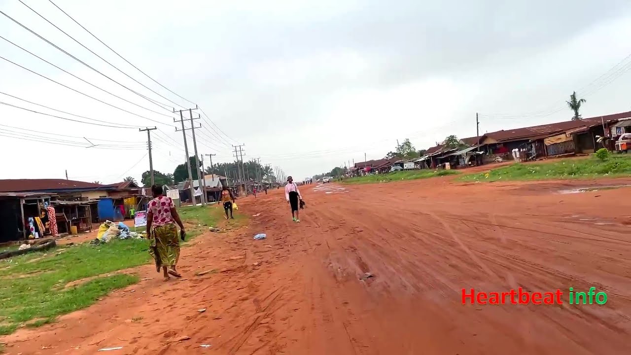 inside the bye pass road | Off Benin Auchi road | walk inside edo state ...