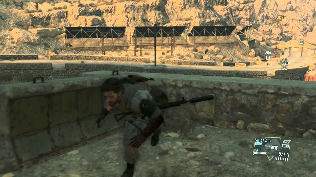 LP Metal Gear Solid V: The Phantom Pain Part 16, First fail - YouTube
