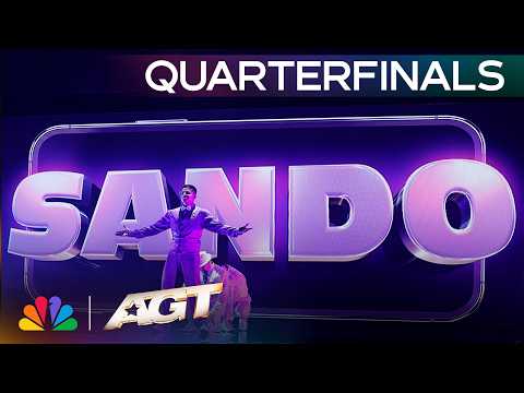 Sando Goes ALL OUT With His Biggest Dance Act EVER! | Quarterfinals | AGT 2026