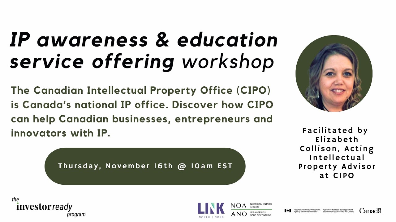 IP & Service Offering with Canadian Intellectual Property Office ...