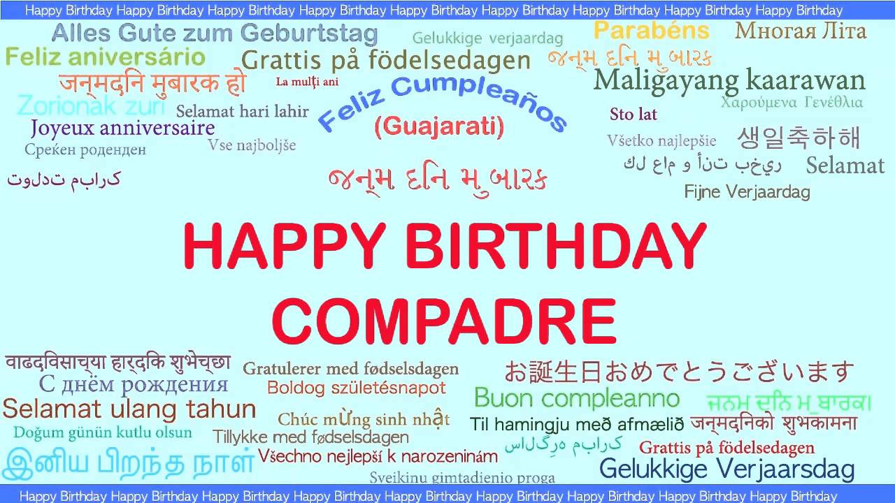Compadre Languages Idiomas - Happy Birthday - YouTube