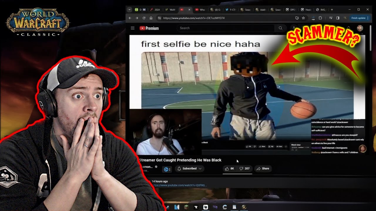 StaysafeTV reacts to "This Streamer Got Caught Pretending He Was Black ...