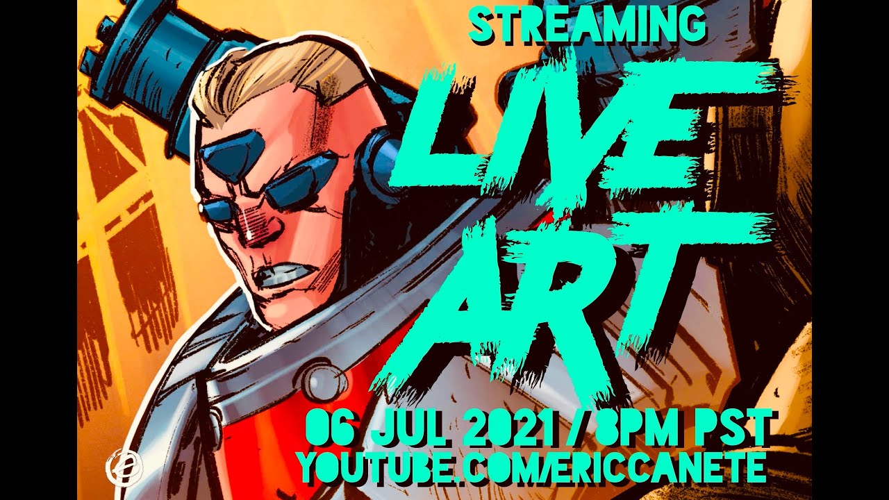 06 JULY 2021 LIVE DRAWING & COMICS TALK! - YouTube