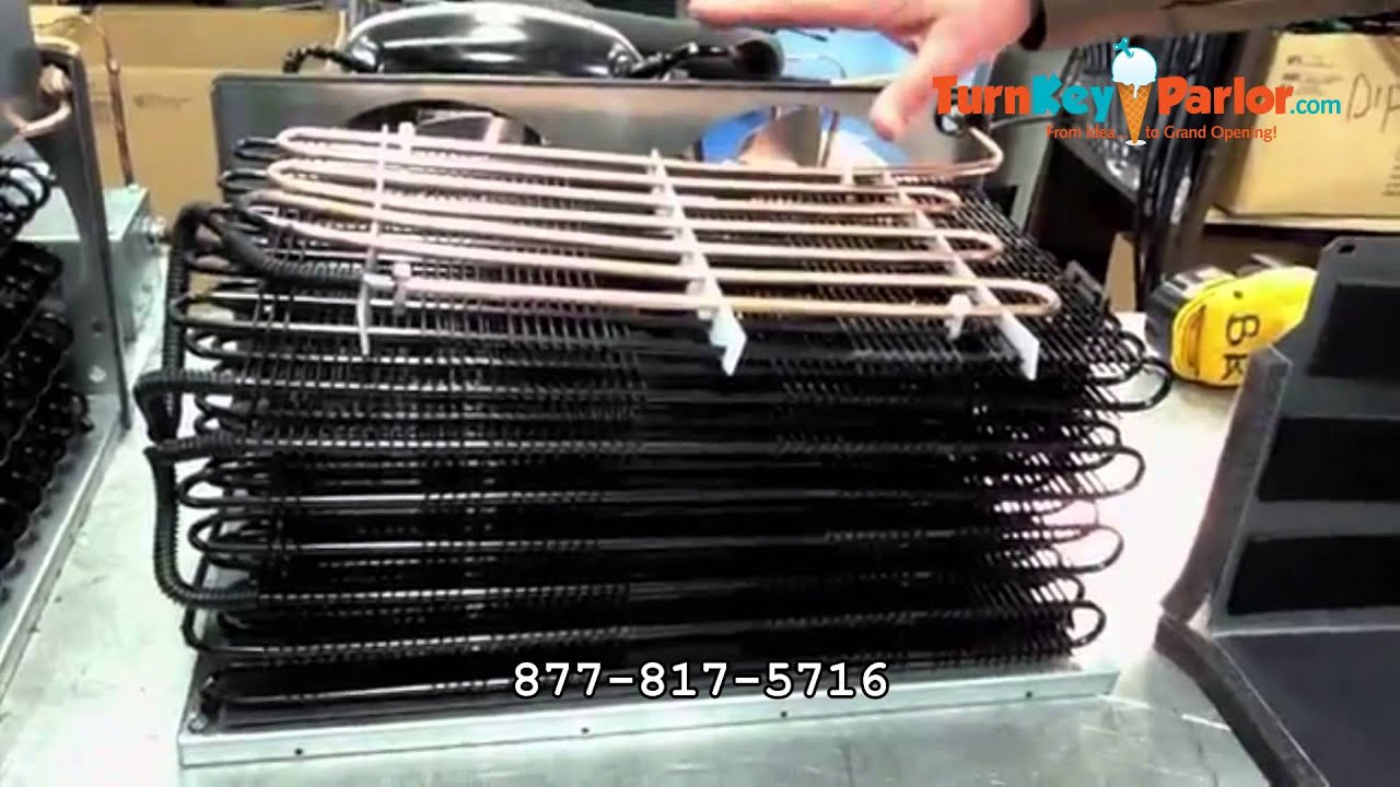 Condensing Units for Ice Cream Freezers - YouTube
