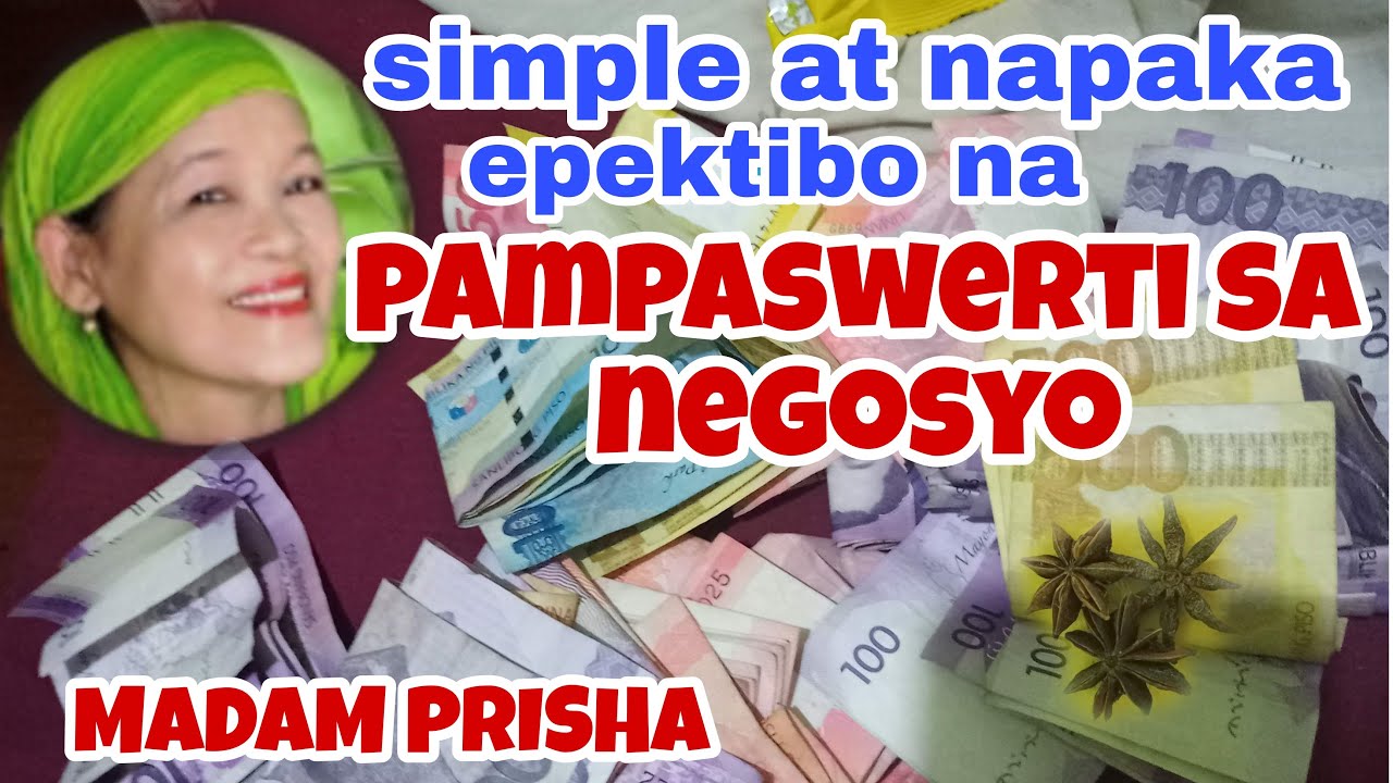 SIMPLENG PAMPASWERTI SA NEGOSYO - YouTube
