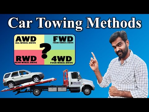 Car Towing methods in Hindi | 4×4 vehicle towing methods | How to Tow a ...