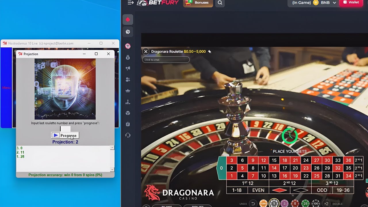 Trying software that claims to predict roulette numbers 😳🔥 - YouTube