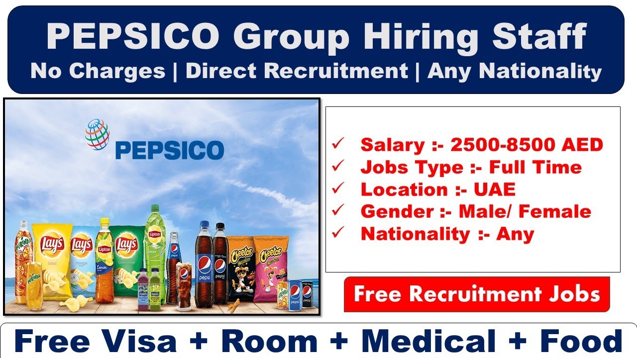 Pepsi Uae Careers Supply Chain – Join Our Team At PepsiCo