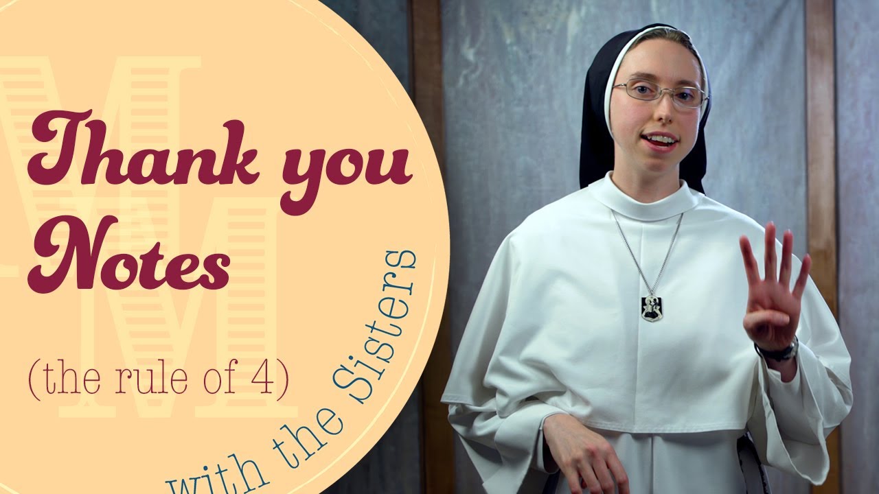 Writing Thank You Notes | 17 | Manners Monday - YouTube