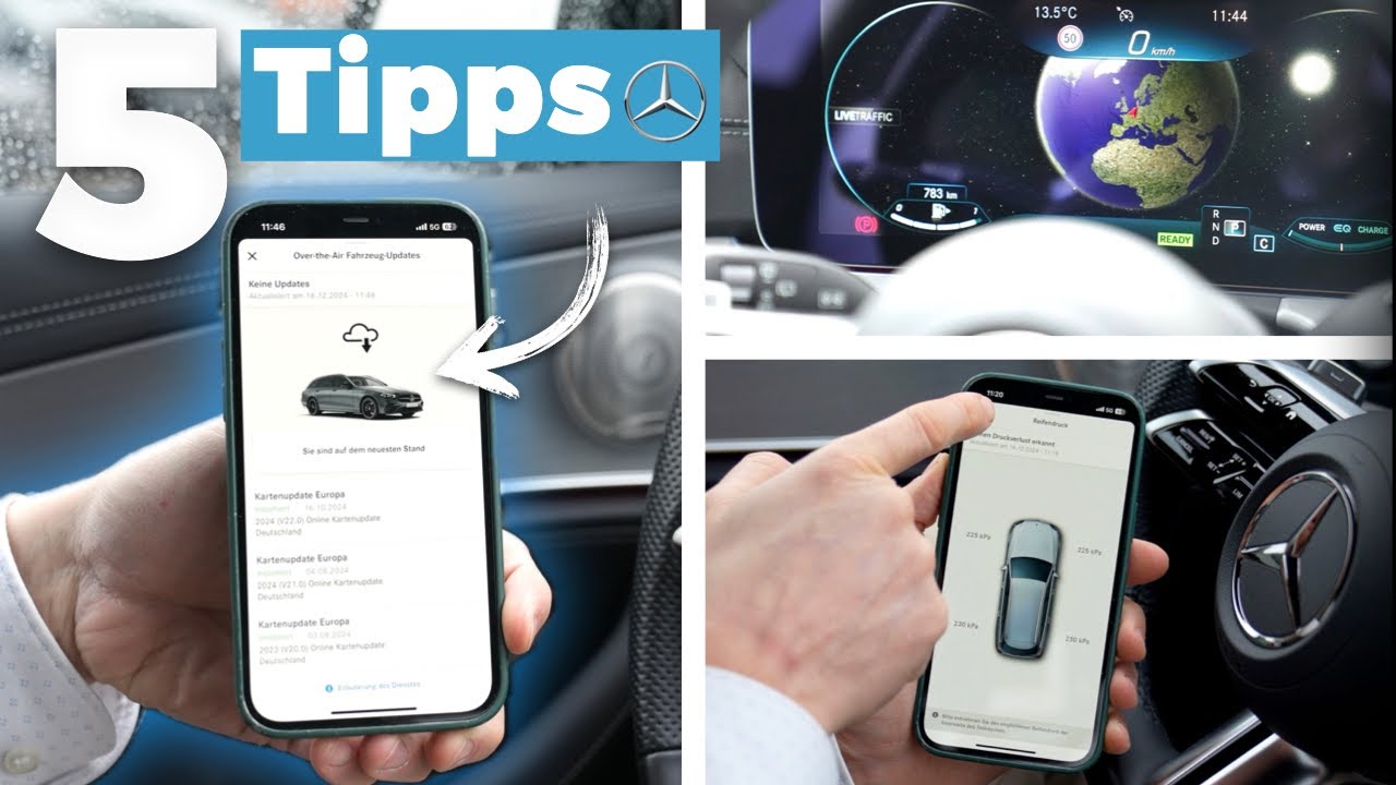 So erhältst Du AUTOMATISCHE Updates in deinem Mercedes! ♻️😮 - YouTube