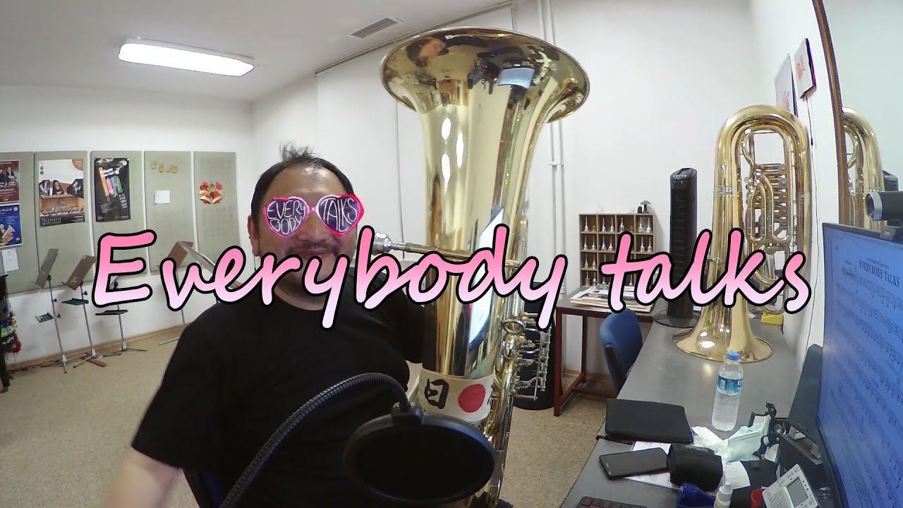 Everybody talksを吹いてみた - YouTube