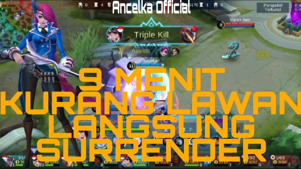 HERO LESLY MEMBUAT LAWAN SURRENDER‼️ - Mobile Legend - YouTube