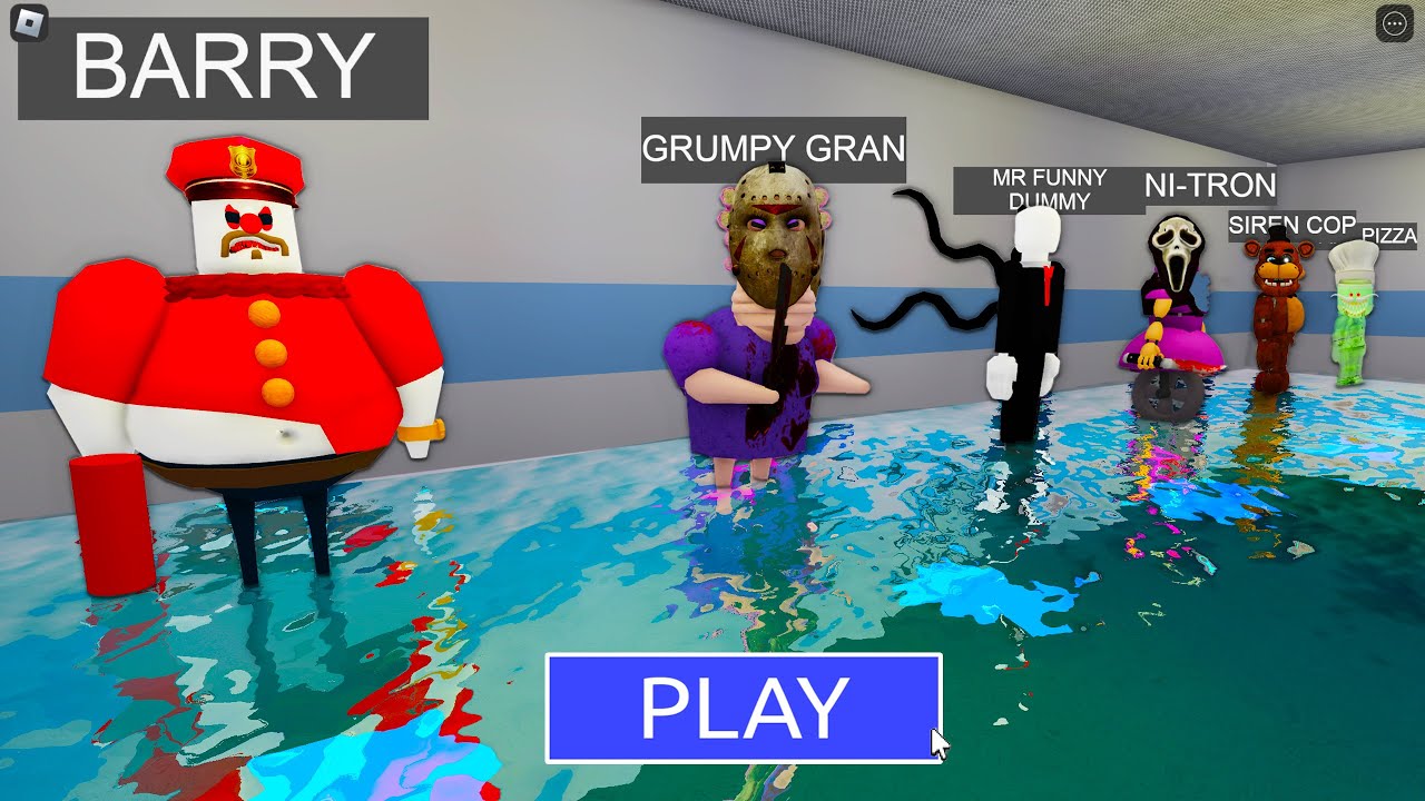 Escaping from a HORROR BARRY'S PRISON RUN! And BECAME a HORROR BARRY ...