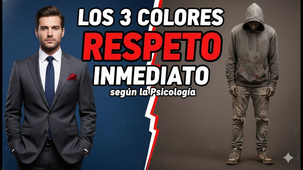Los 3 COLORES que Generan RESPETO Inmediato según la Psicología 👔🧠 ...